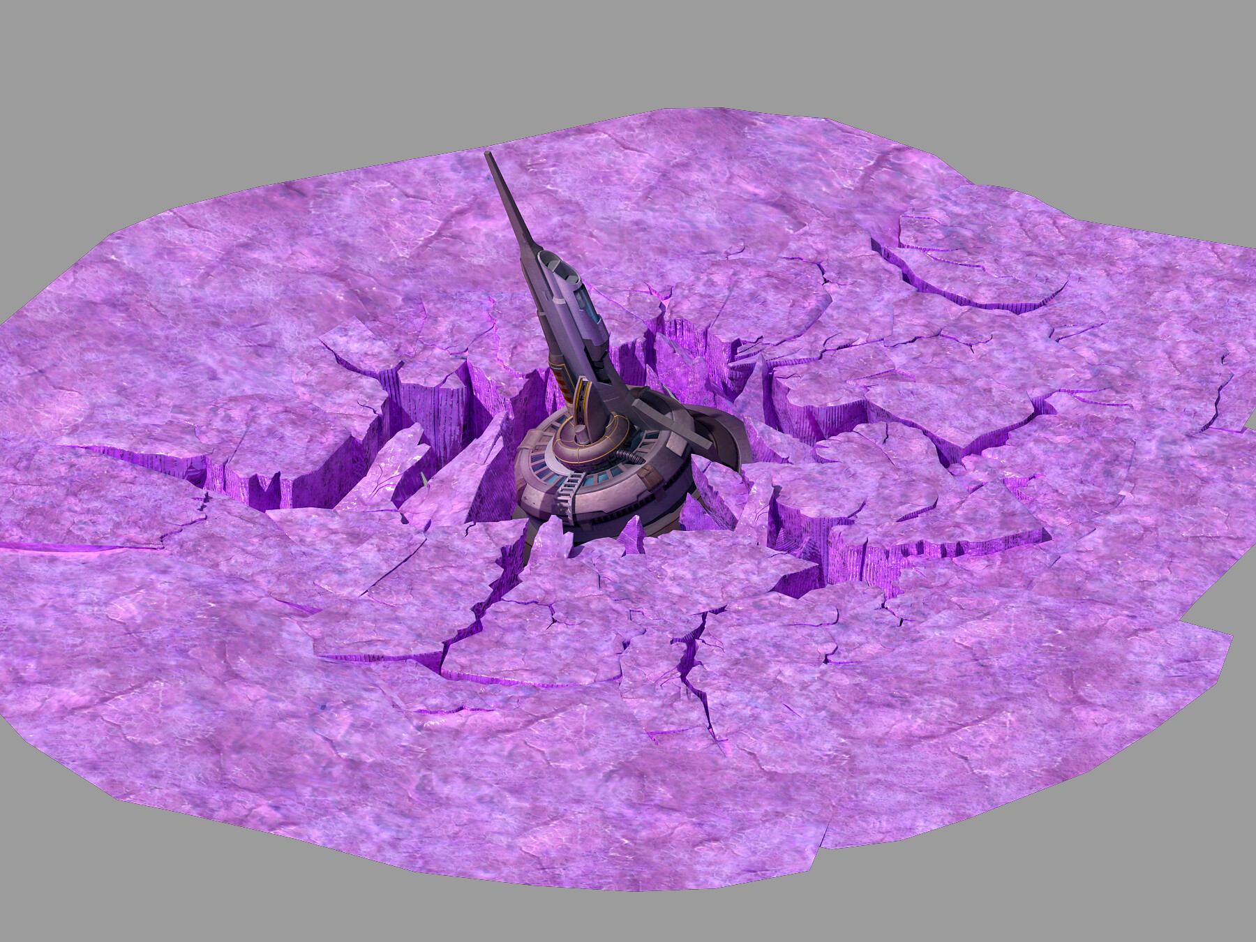 ArtStation - Battlestar - Icefield - Ice Face 03 | Game Assets