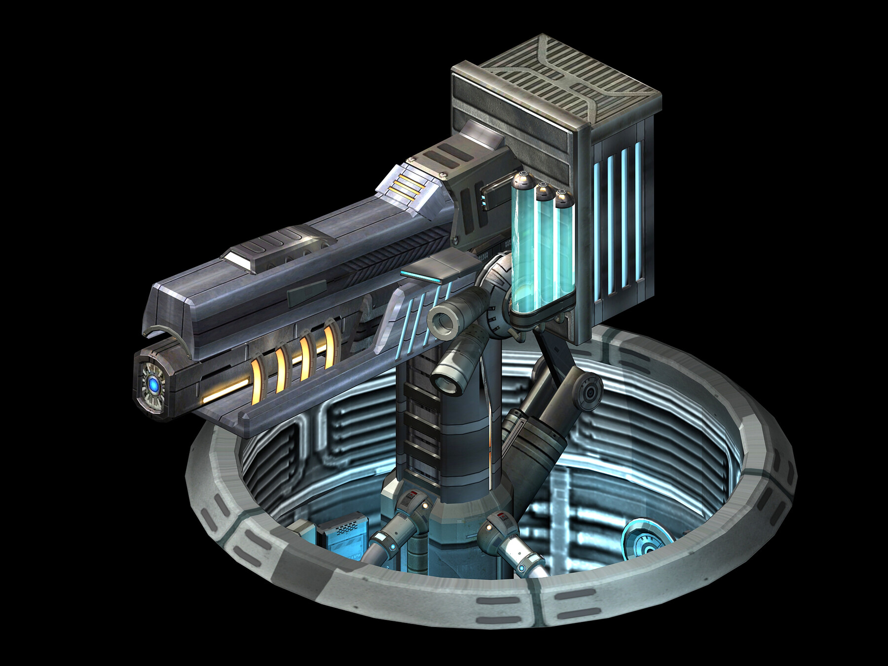 ArtStation - Spaceship - Ground Fort 03 | Resources