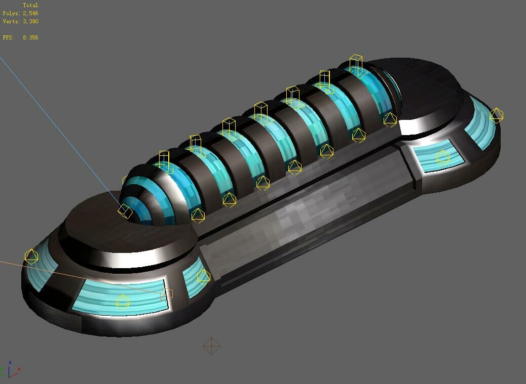 ArtStation - Satellite City Objects - Battery 11 | Game Assets