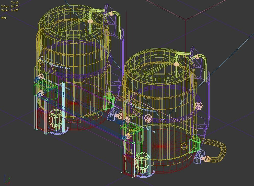 ArtStation - Future World - Ground Chemical Container 06 | Game Assets