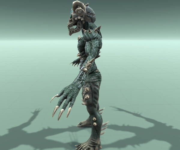 ArtStation - Galactic Creature 01 - 5 colors | Game Assets