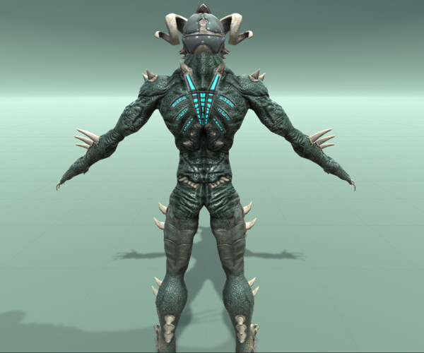 ArtStation - Galactic Creature 01 - 5 colors | Game Assets