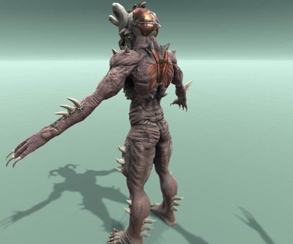 ArtStation - Galactic Creature 01 - 5 colors | Game Assets