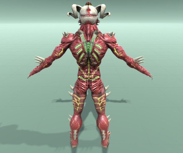 ArtStation - Galactic Creature 01 - 5 colors | Game Assets