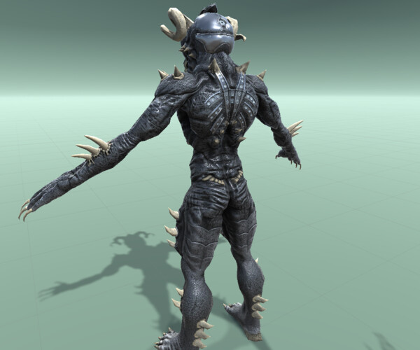 ArtStation - Galactic Creature 01 - 5 colors | Game Assets