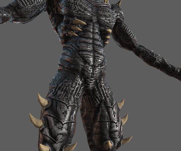 ArtStation - Galactic Creature 01 - 5 colors | Game Assets