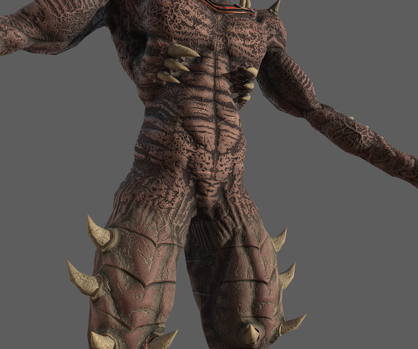ArtStation - Galactic Creature 01 - 5 colors | Game Assets