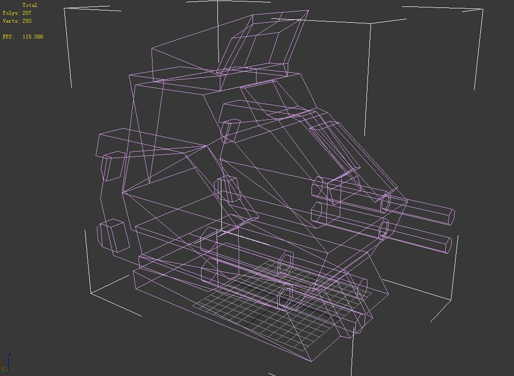 ArtStation - Rotating turret - frozen type 01 | Game Assets
