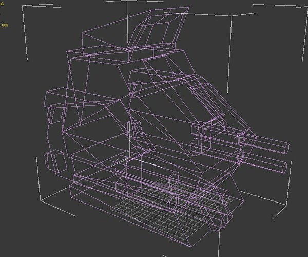 ArtStation - Rotating turret - frozen type 01 | Game Assets