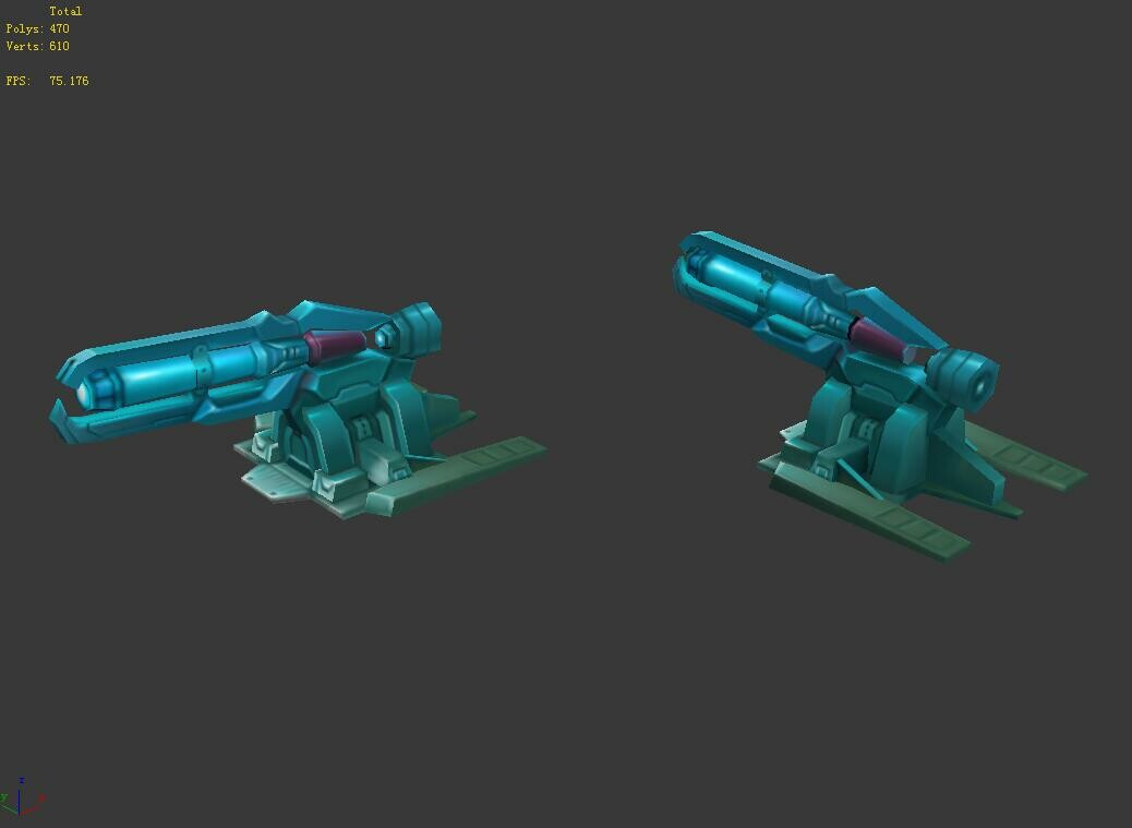 ArtStation - Rotating Fort - Common Fortress 02 | Game Assets