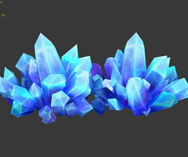 ArtStation - Legacy - Crystal Ore 01 | Game Assets
