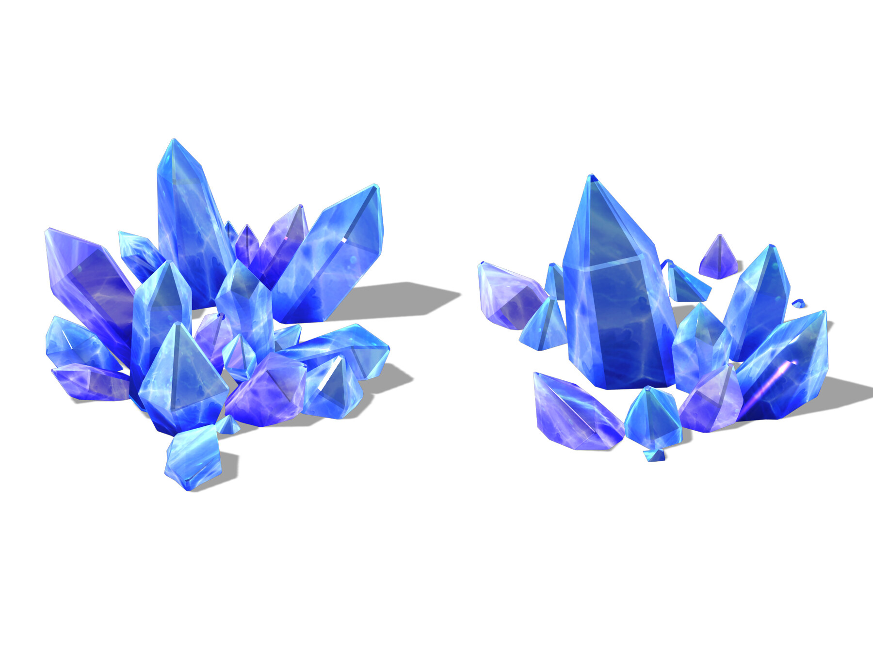 ArtStation - Legacy - Crystal Ore 02 | Game Assets