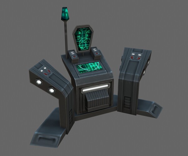 ArtStation - Command-console | Game Assets