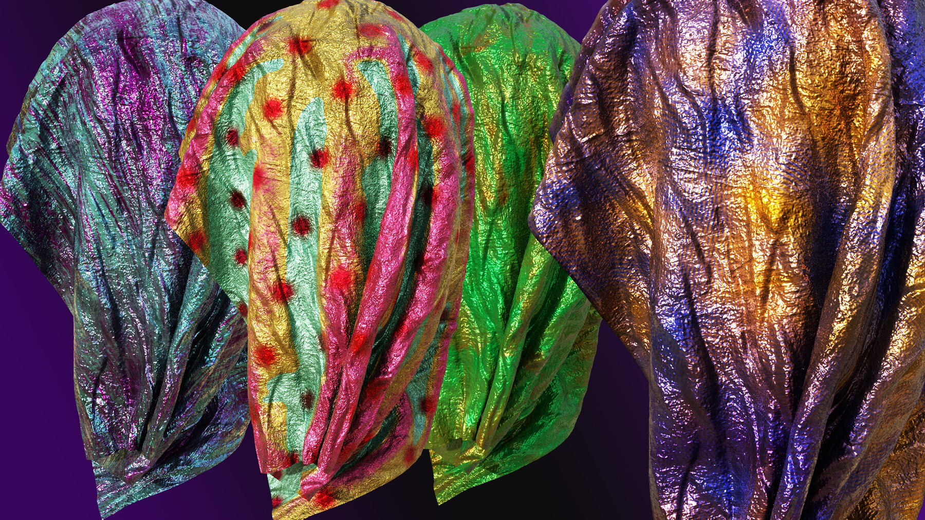 ArtStation - 40 Reality plastic fabric smart materials | Resources