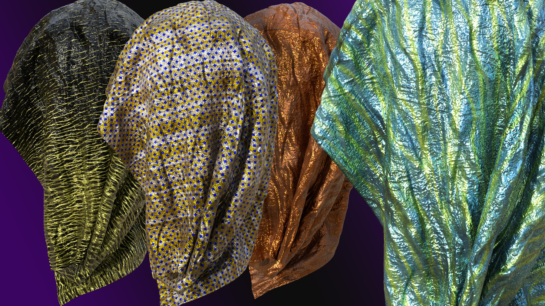 ArtStation - 40 Reality plastic fabric smart materials | Resources