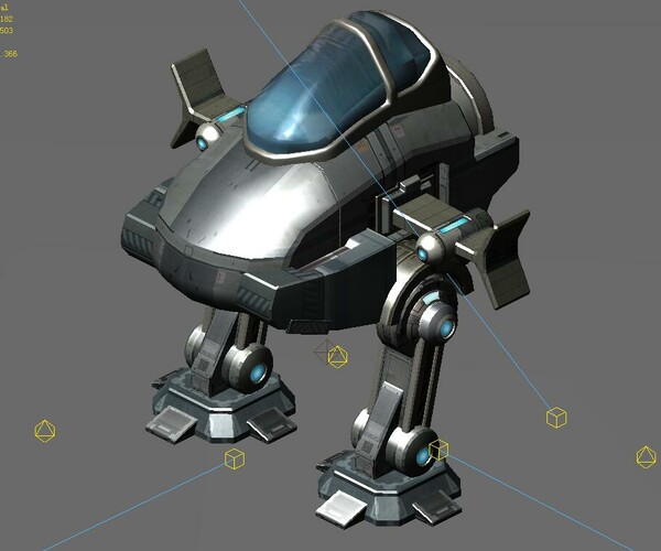 ArtStation - Ground object - operating robot | Resources