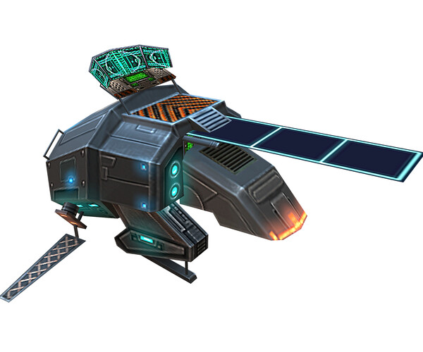 ArtStation - Floating-operating platform | Game Assets