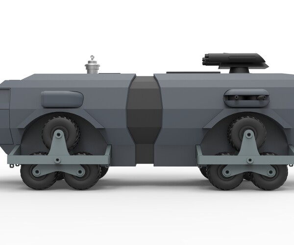 Damnation Alley Landmaster Blueprints