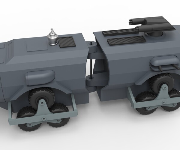 Damnation Alley Landmaster Blueprints