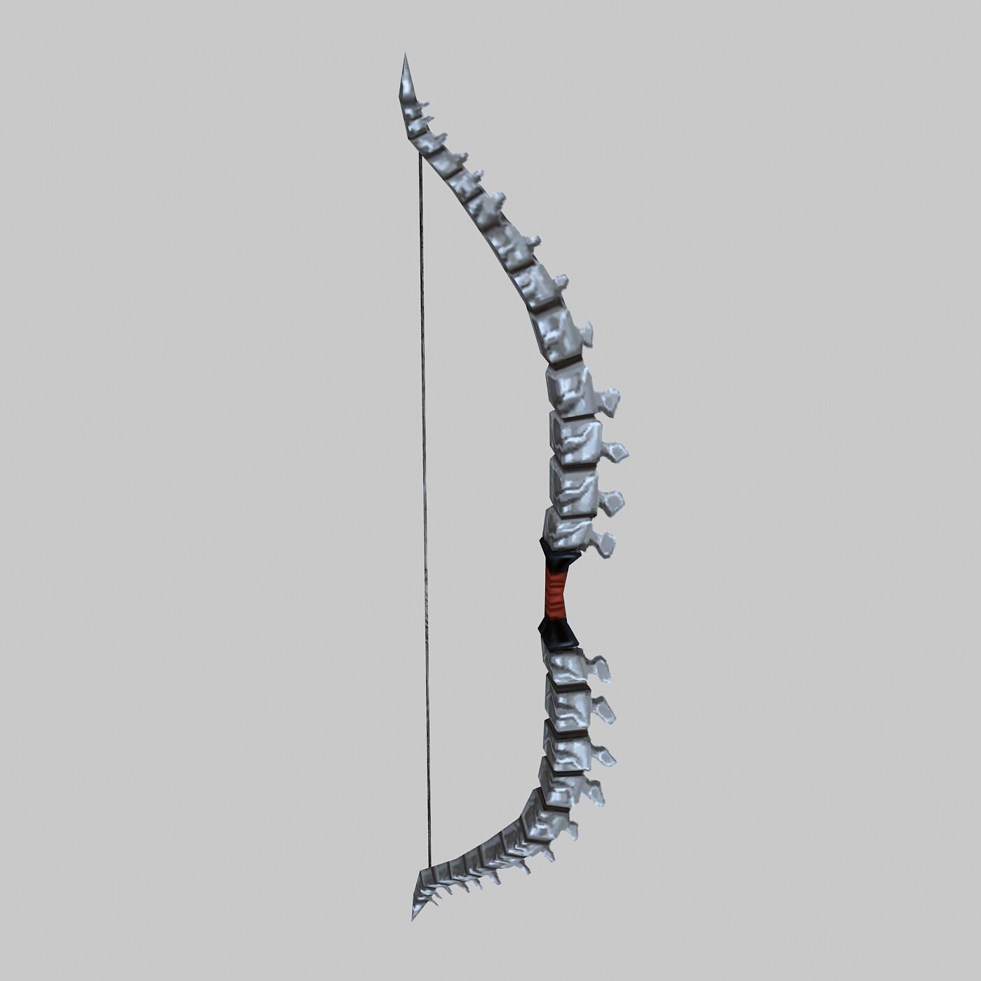 ArtStation - Low poly 3D games - Weapon - Bone Arch | Game Assets
