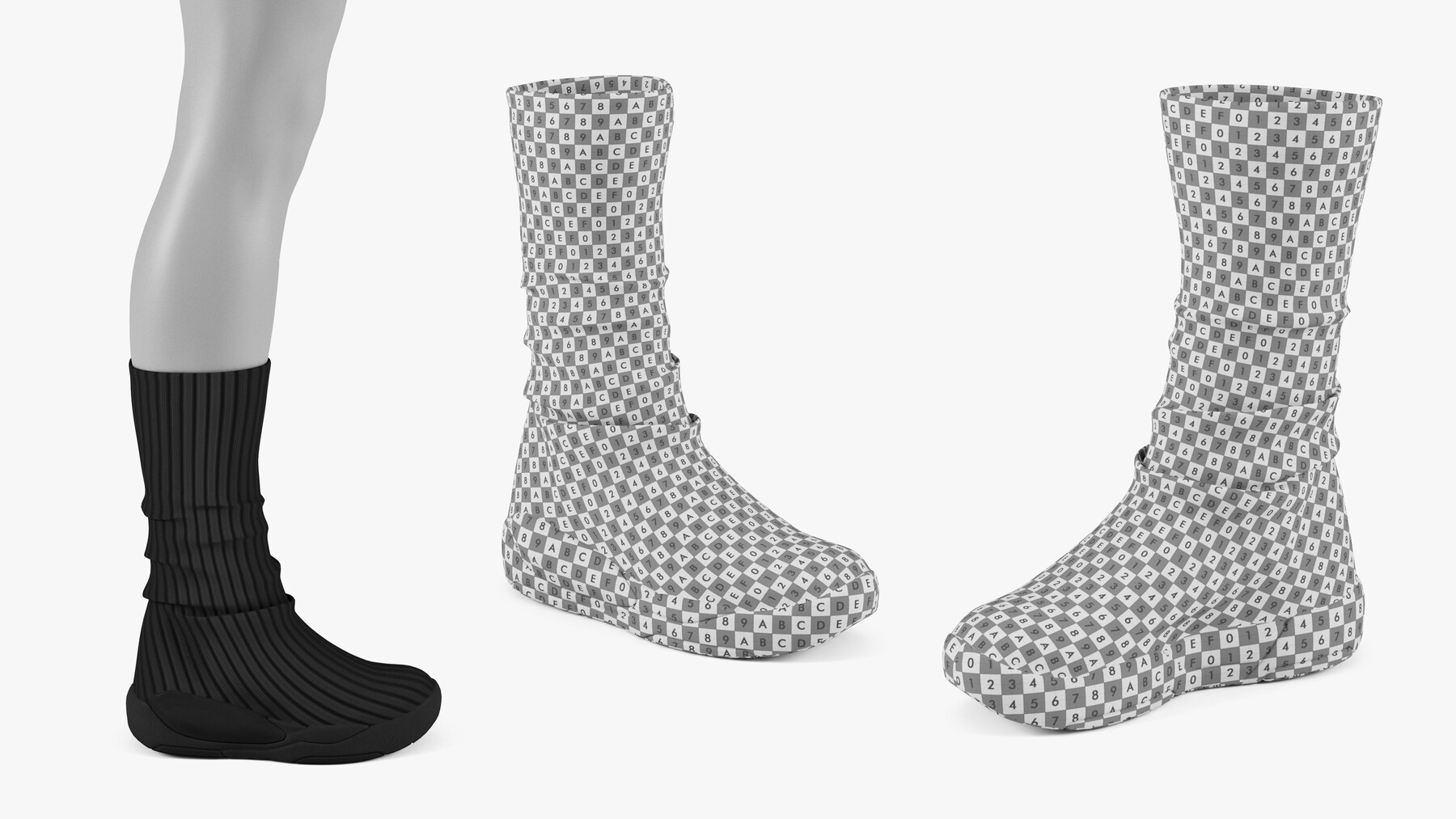 ArtStation - women boots cr 03 | Resources