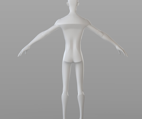 ArtStation - Stylised Male Base | Resources