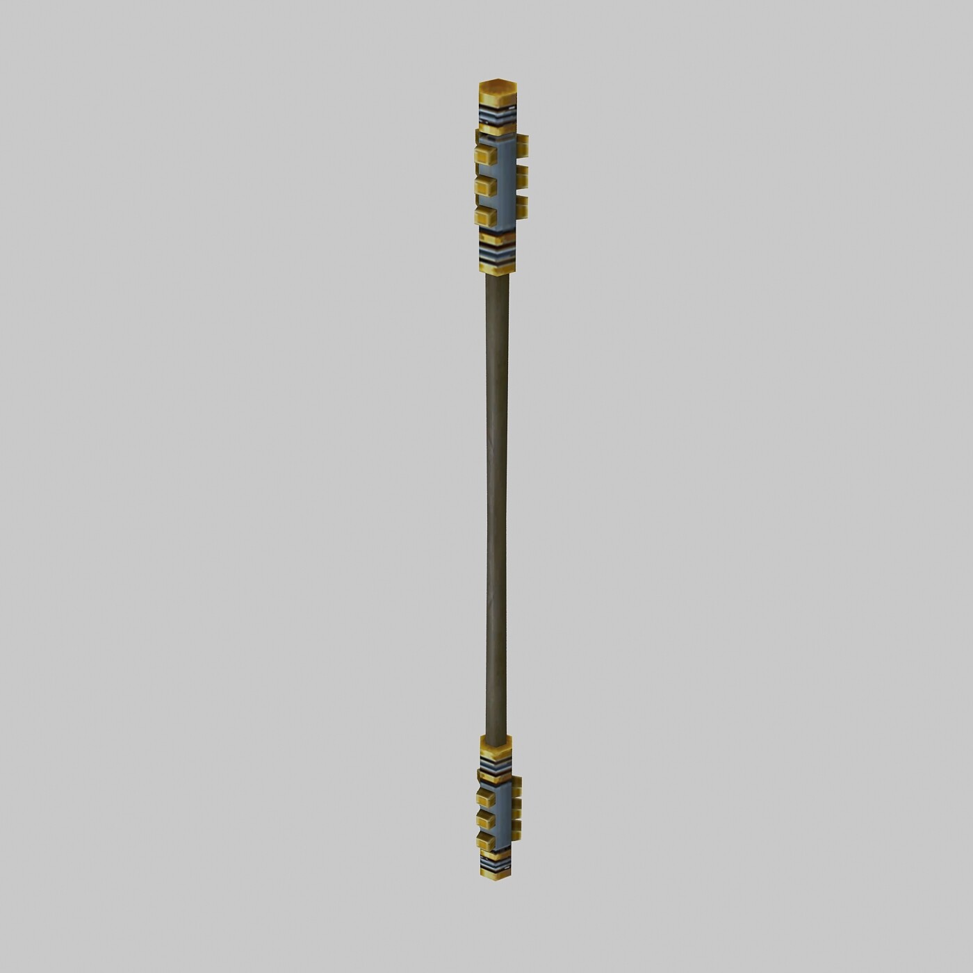 ArtStation - Low poly 3D games - Weapons - Sticks 002 | Game Assets