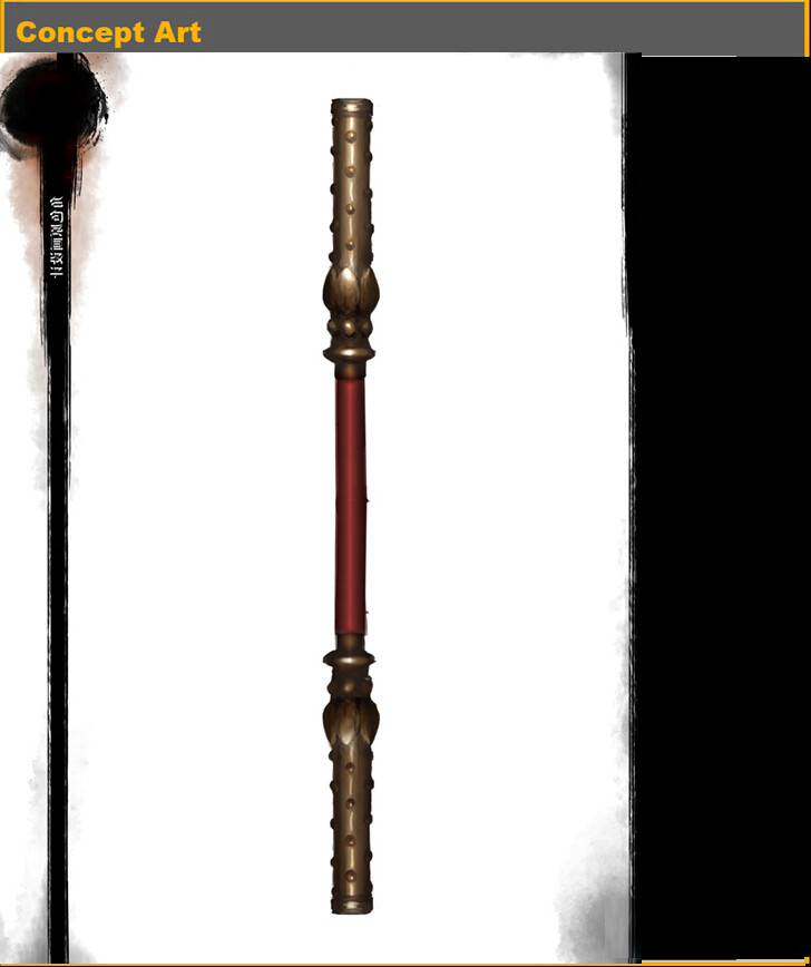 ArtStation - Weapons - Sticks 006 | Game Assets