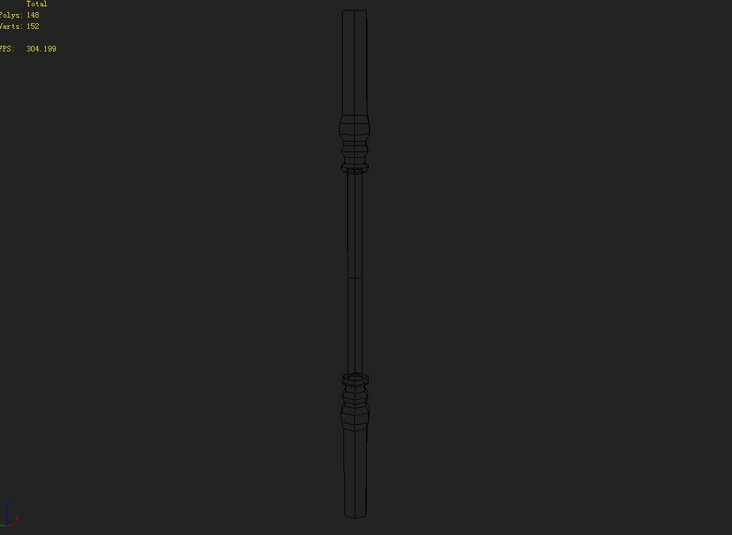 ArtStation - Weapon - Stick 007 | Game Assets