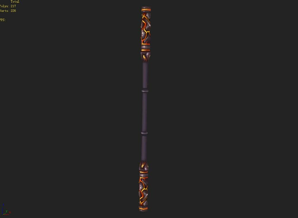 ArtStation - Weapon - Stick 011 | Game Assets