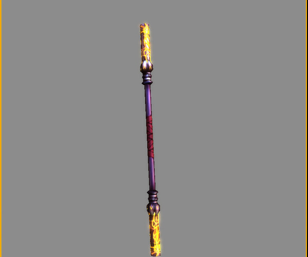 ArtStation - Weapon - Stick 012 | Game Assets