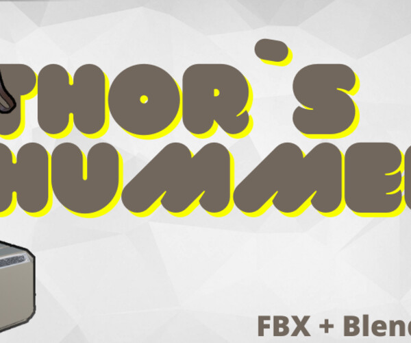 ArtStation - Thor Hummer | Game Assets