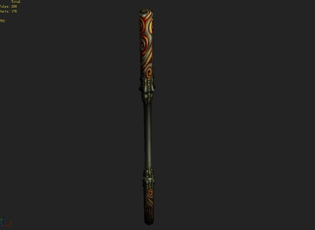ArtStation - Weapon - Stick 016 | Game Assets