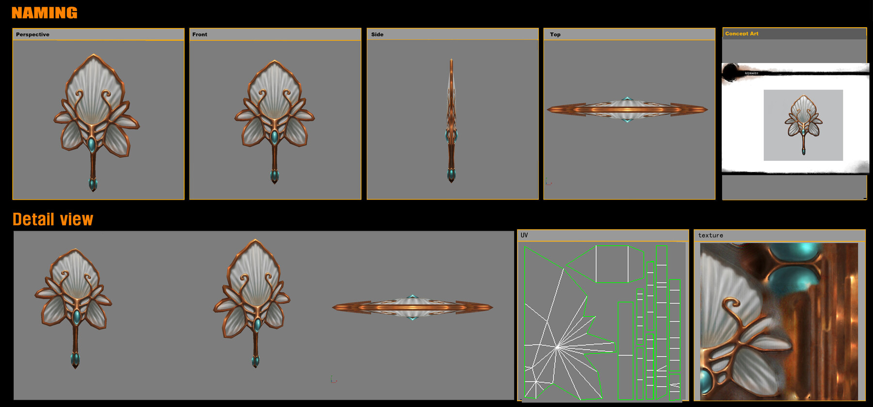 ArtStation - Weapons - Fan 009 | Game Assets