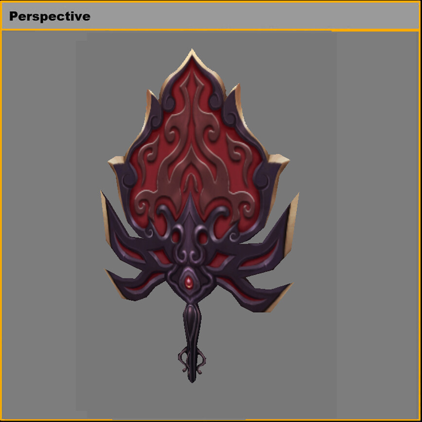 ArtStation - Weapons - Fan 012 | Game Assets