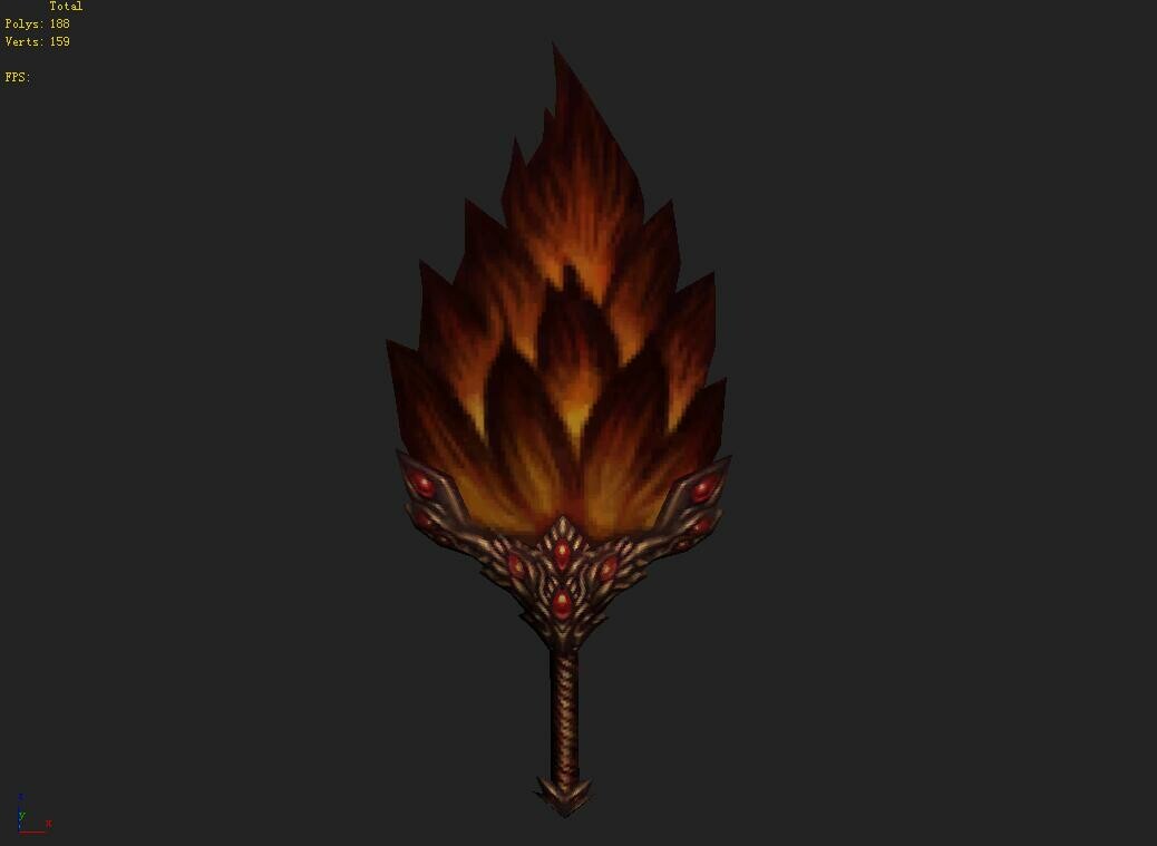 ArtStation - Weapons - Fan 014 | Game Assets