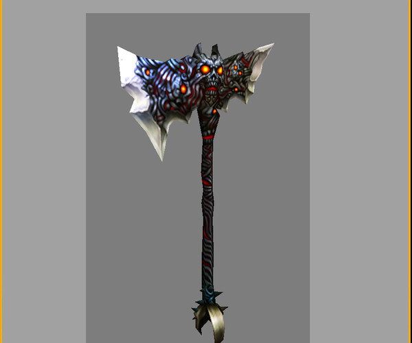 ArtStation - Weapon - Tomahawk 010 | Game Assets
