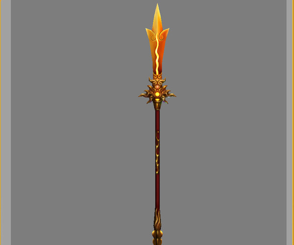 ArtStation - Weapons - Long Yao 04 | Game Assets