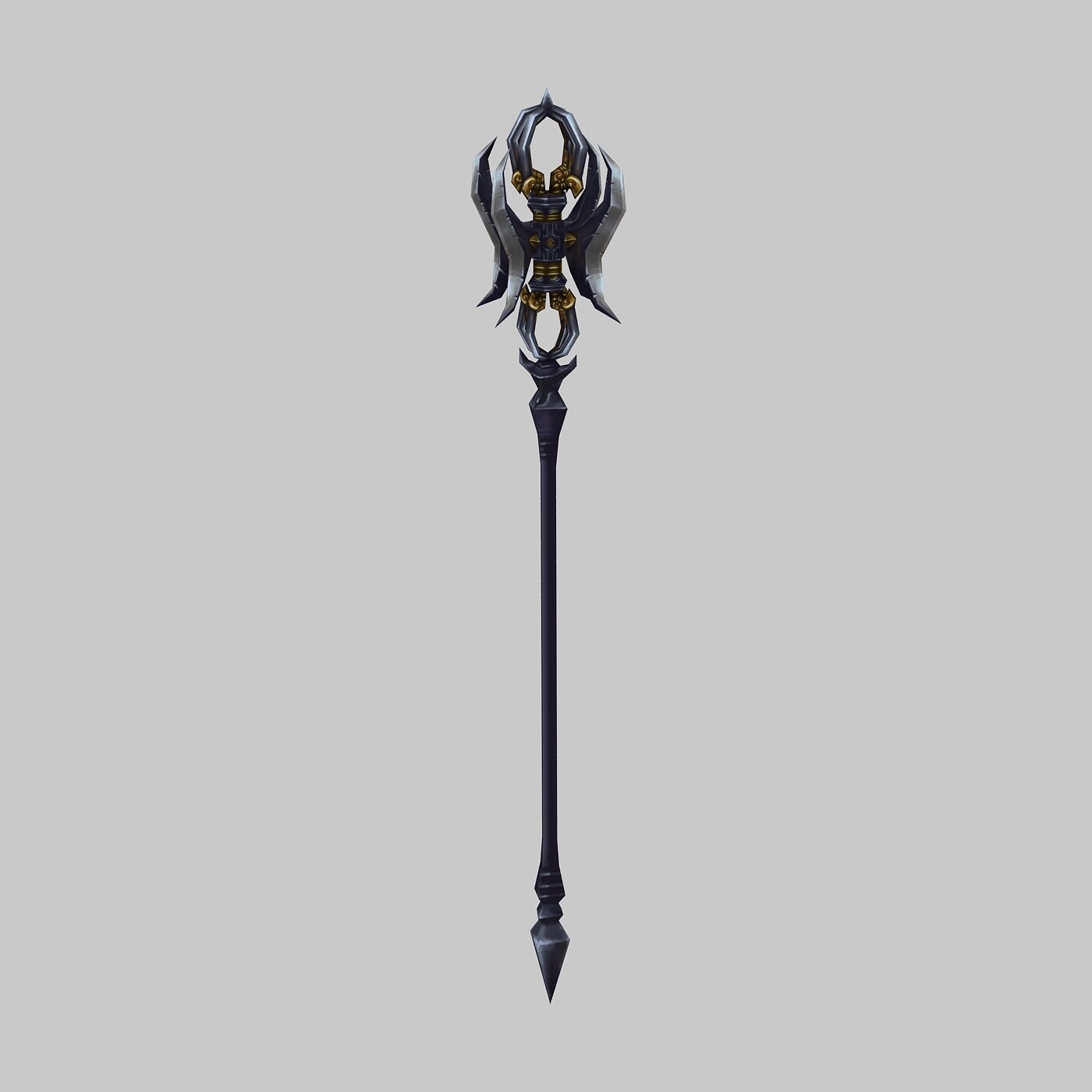 ArtStation - Weapons - Staff 02 | Game Assets