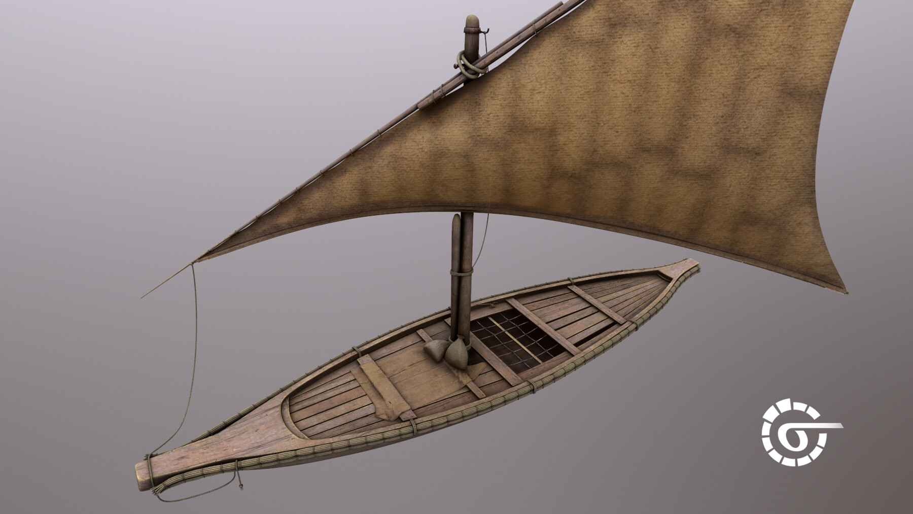 ArtStation - Ancient Boat Floka | Game Assets