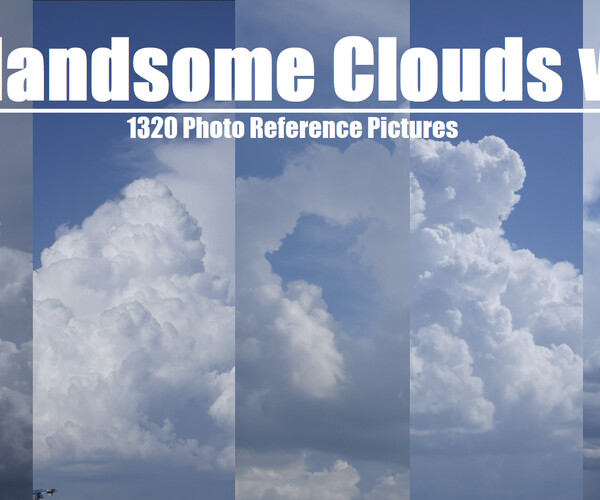 ArtStation - Handsome Clouds vol.2 1320 Photo Reference Pictures ...
