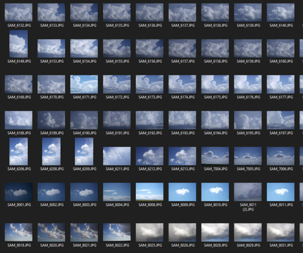 ArtStation - Handsome Clouds vol.2 1320 Photo Reference Pictures ...