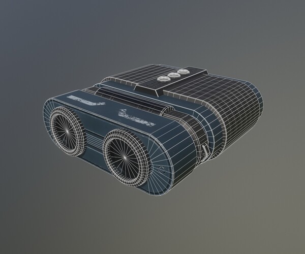 ArtStation - Sci Fi binoculars | Game Assets