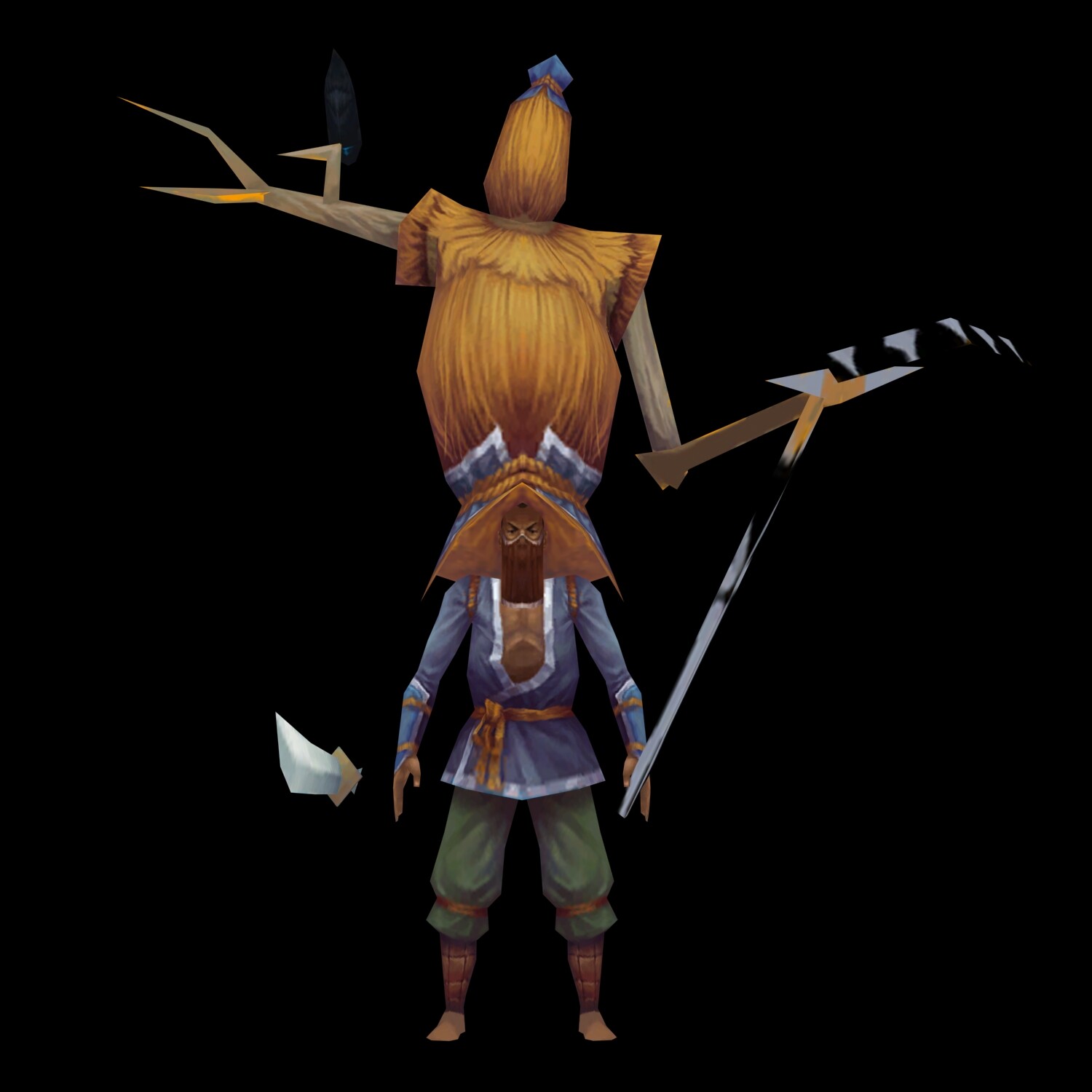 ArtStation - Wilderness Scarecrow | Game Assets