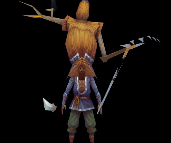 ArtStation - Wilderness Scarecrow | Game Assets