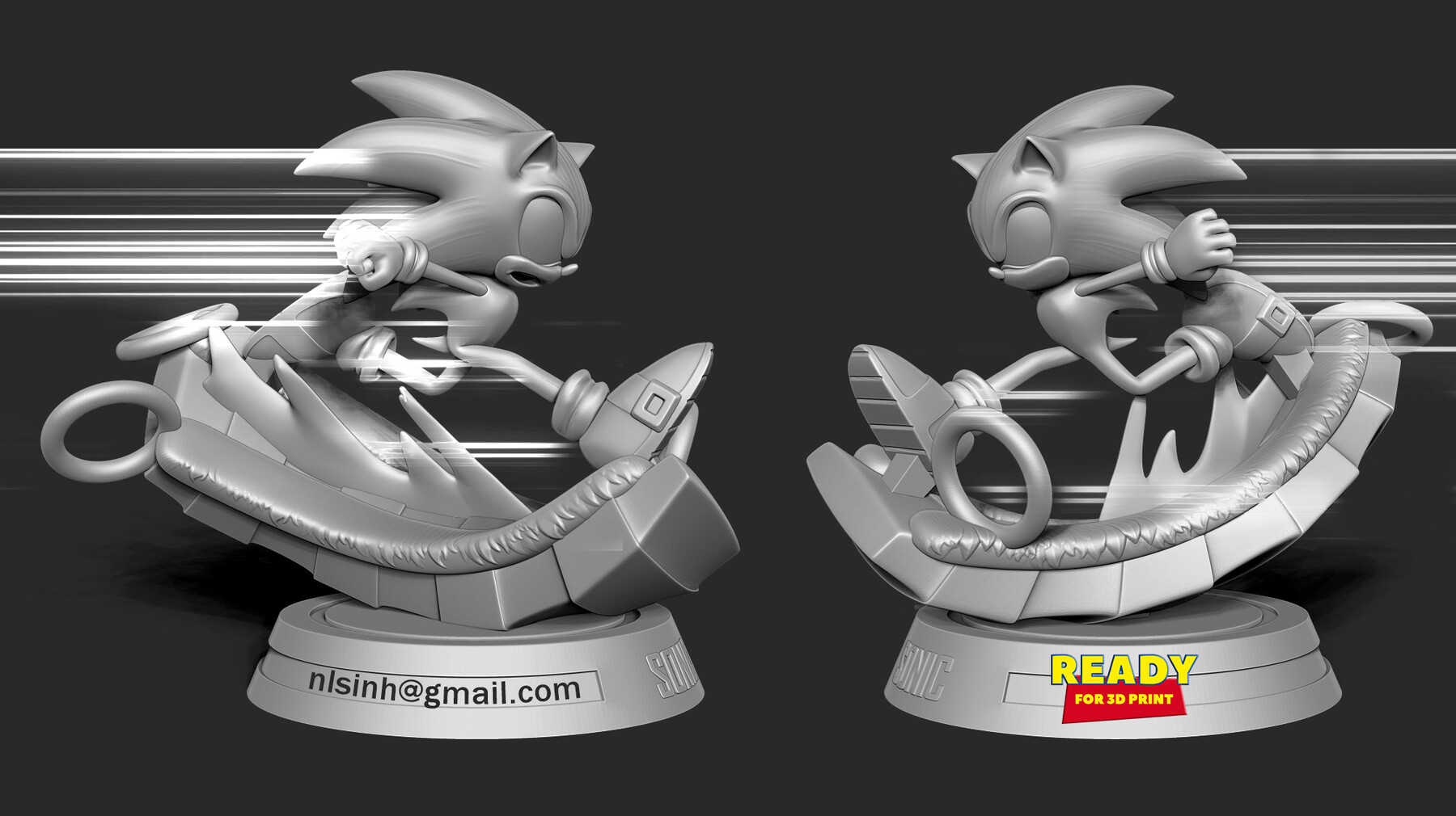 ArtStation - Sonic the Hedgehog - Lightning fast | Resources