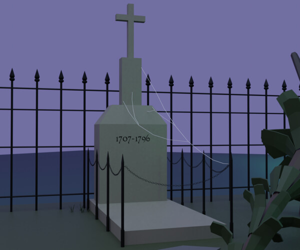 ArtStation - Cemetery | Game Assets