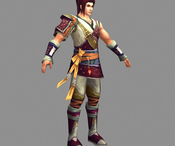 ArtStation - Leather Man 03 | Game Assets