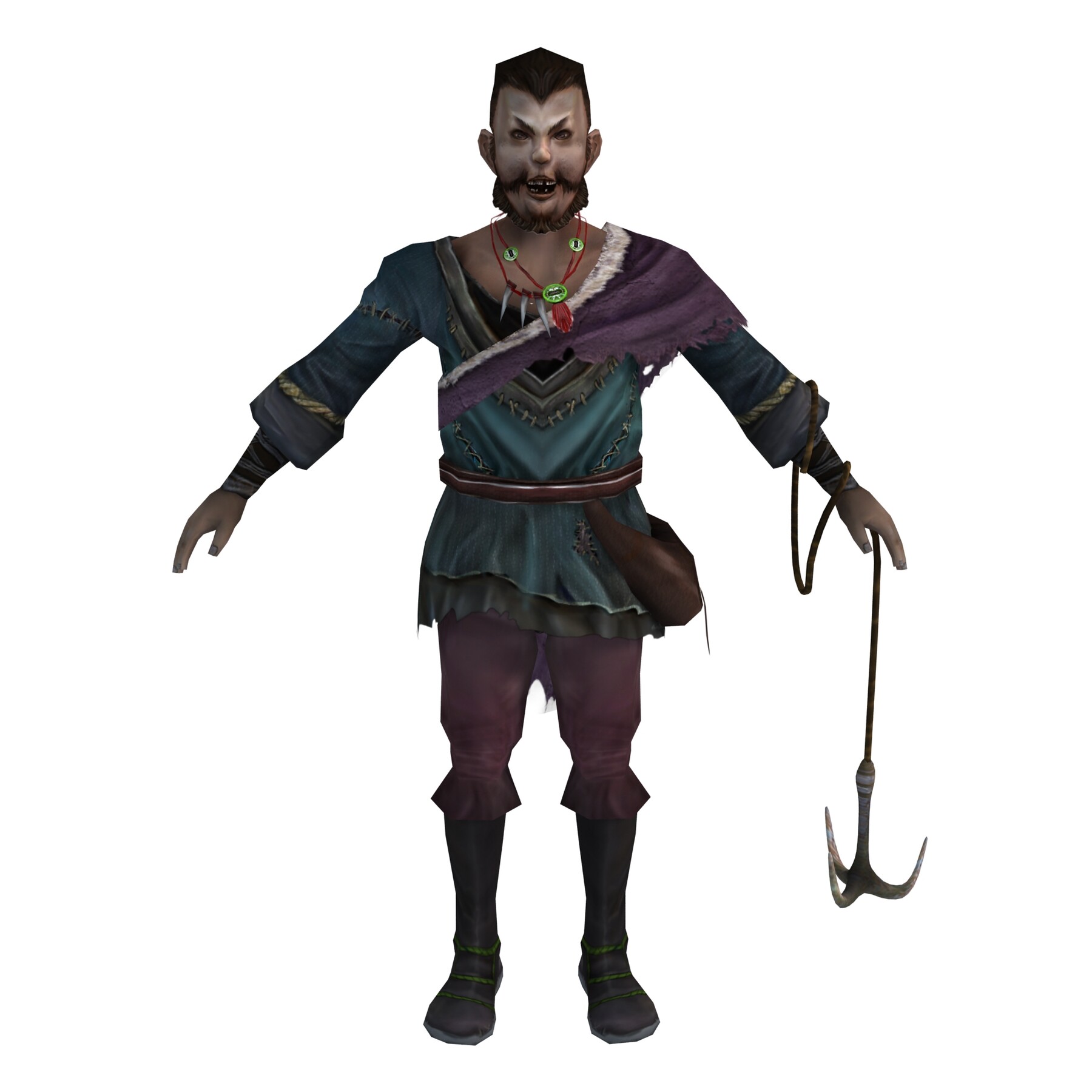 ArtStation - Game 3D Character - Rogue NPC Flower Gopher | Game Assets