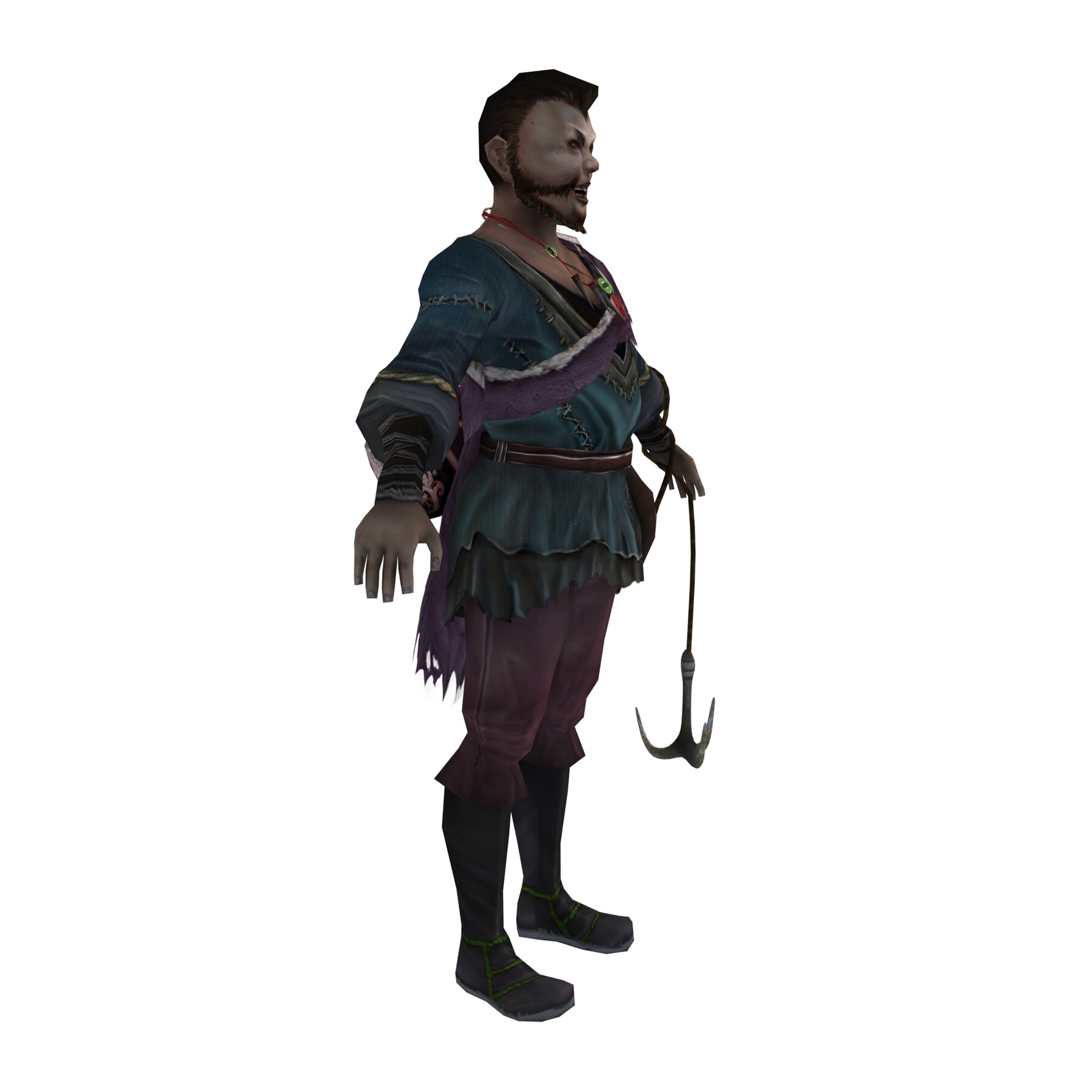 ArtStation - Game 3D Character - Rogue NPC Flower Gopher | Game Assets